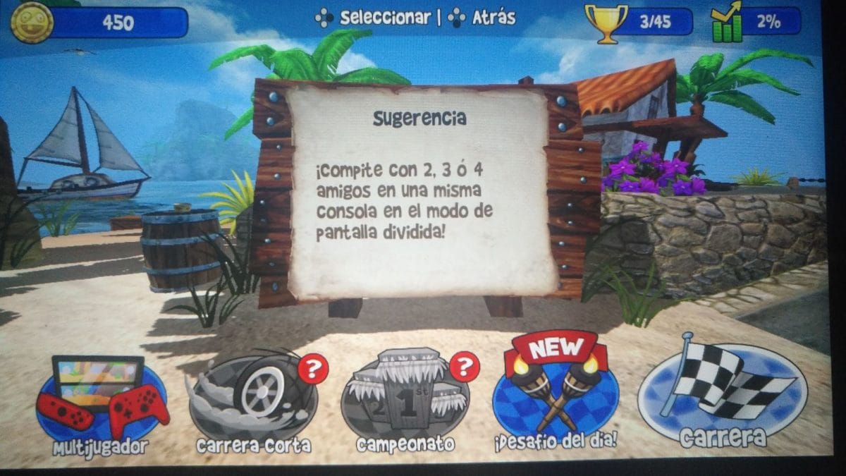 Análisis de Beach Buggy Racing para Nintendo Switch