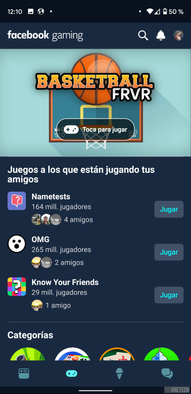 Facebook Gaming, App de streaming para móviles de facebook