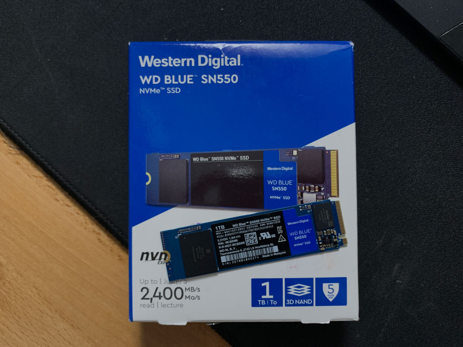 Western Digital WD Blue SN550 NVMe SSD - Análisis