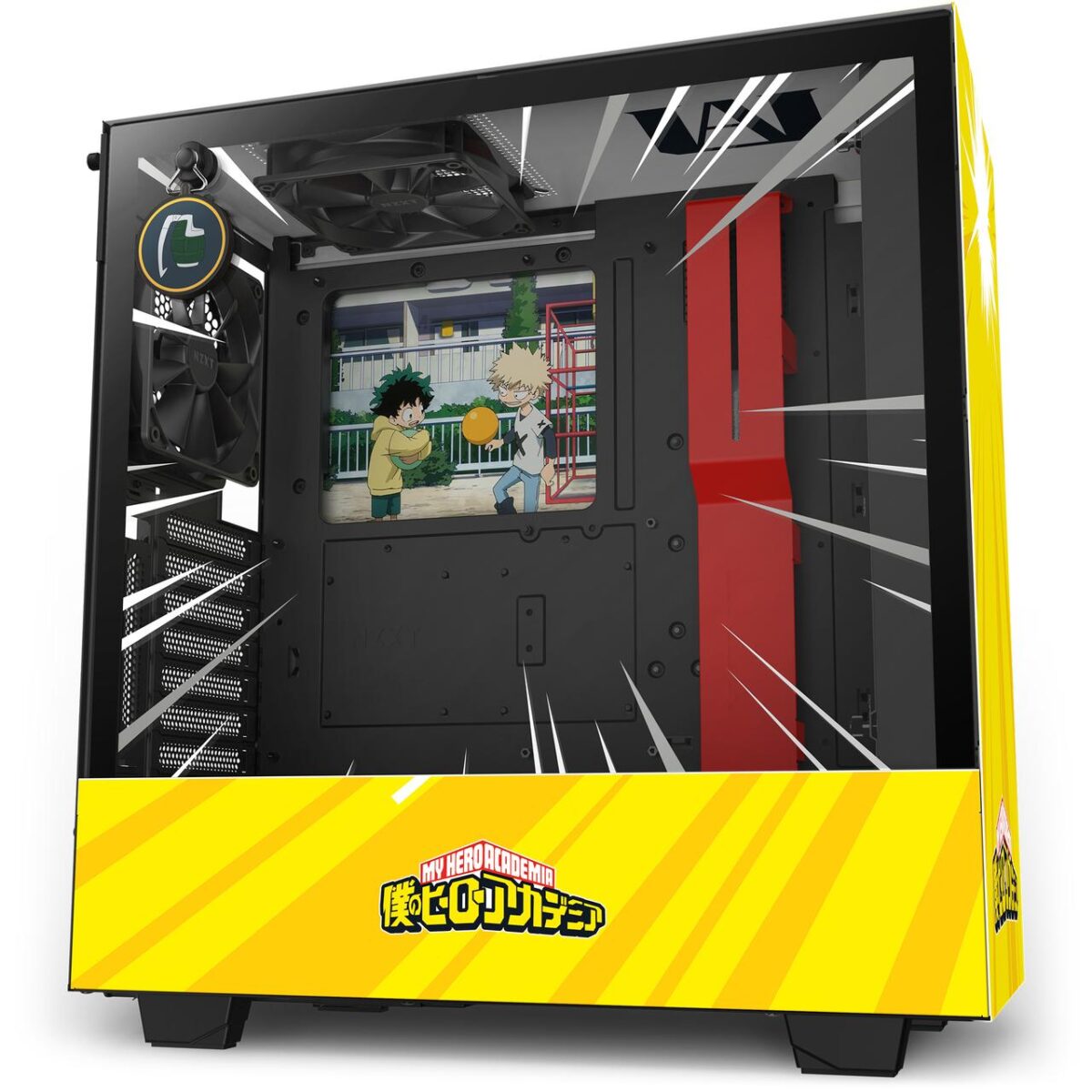 NZXT presenta la caja H510i Rivals de My Hero Academia