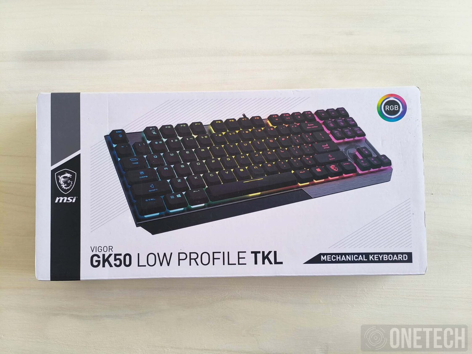 MSI VIGOR GK50 Low Profile TKL - Análisis completo - Review