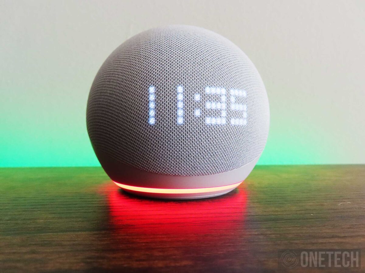 Amazon Echo Dot 5ª generación con reloj - Análisis y opinión