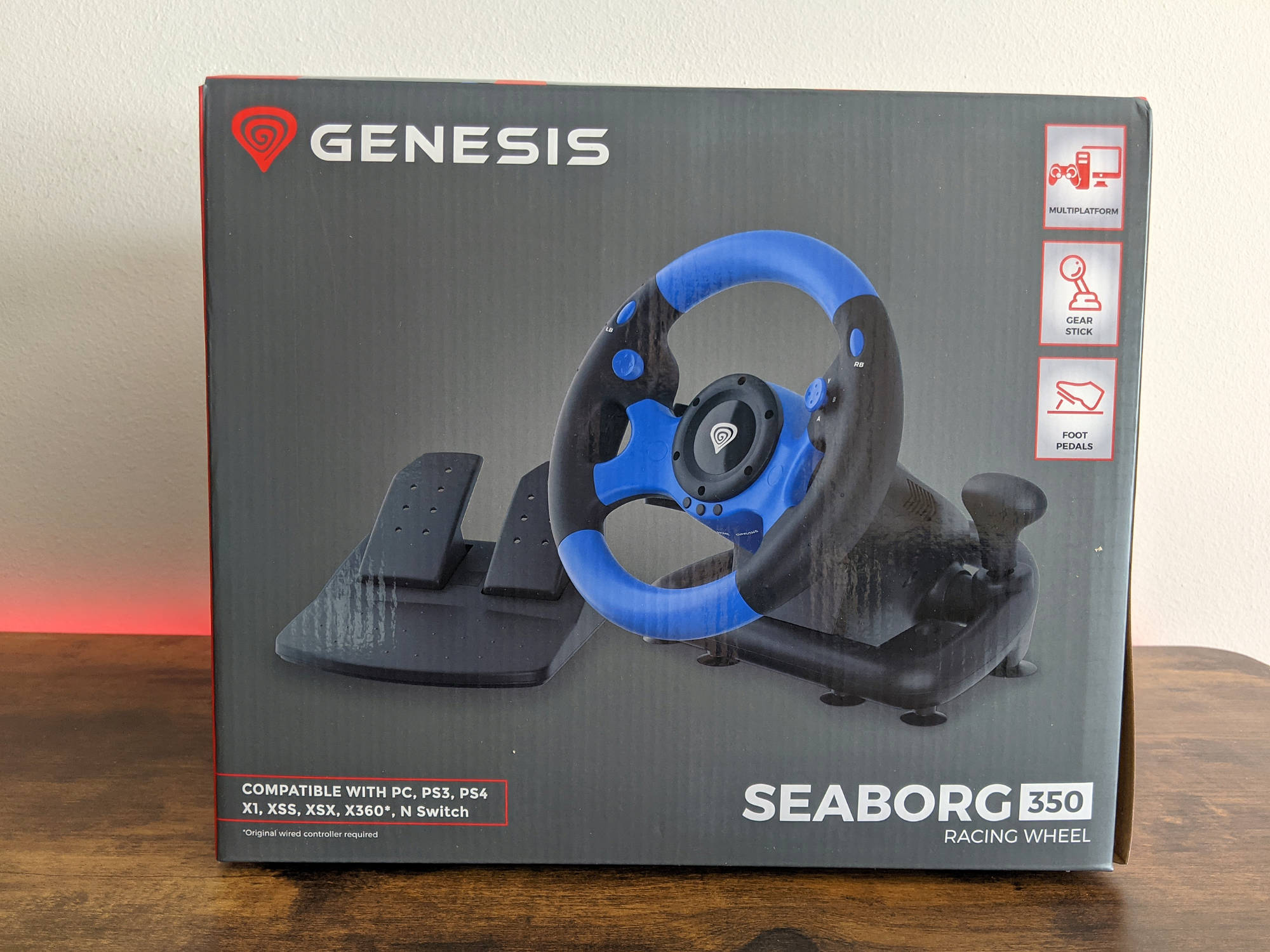Genesis Seaborg 350 Racing Wheel, análisis y opinión
