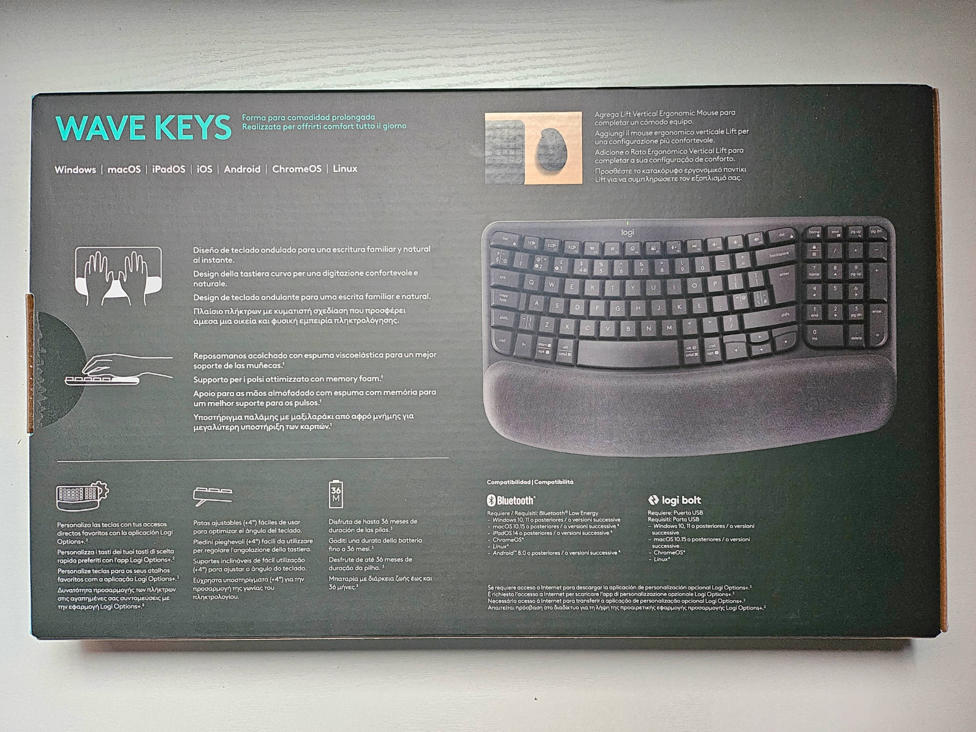 Logitech Wave Keys, análisis completo y opinión - Review