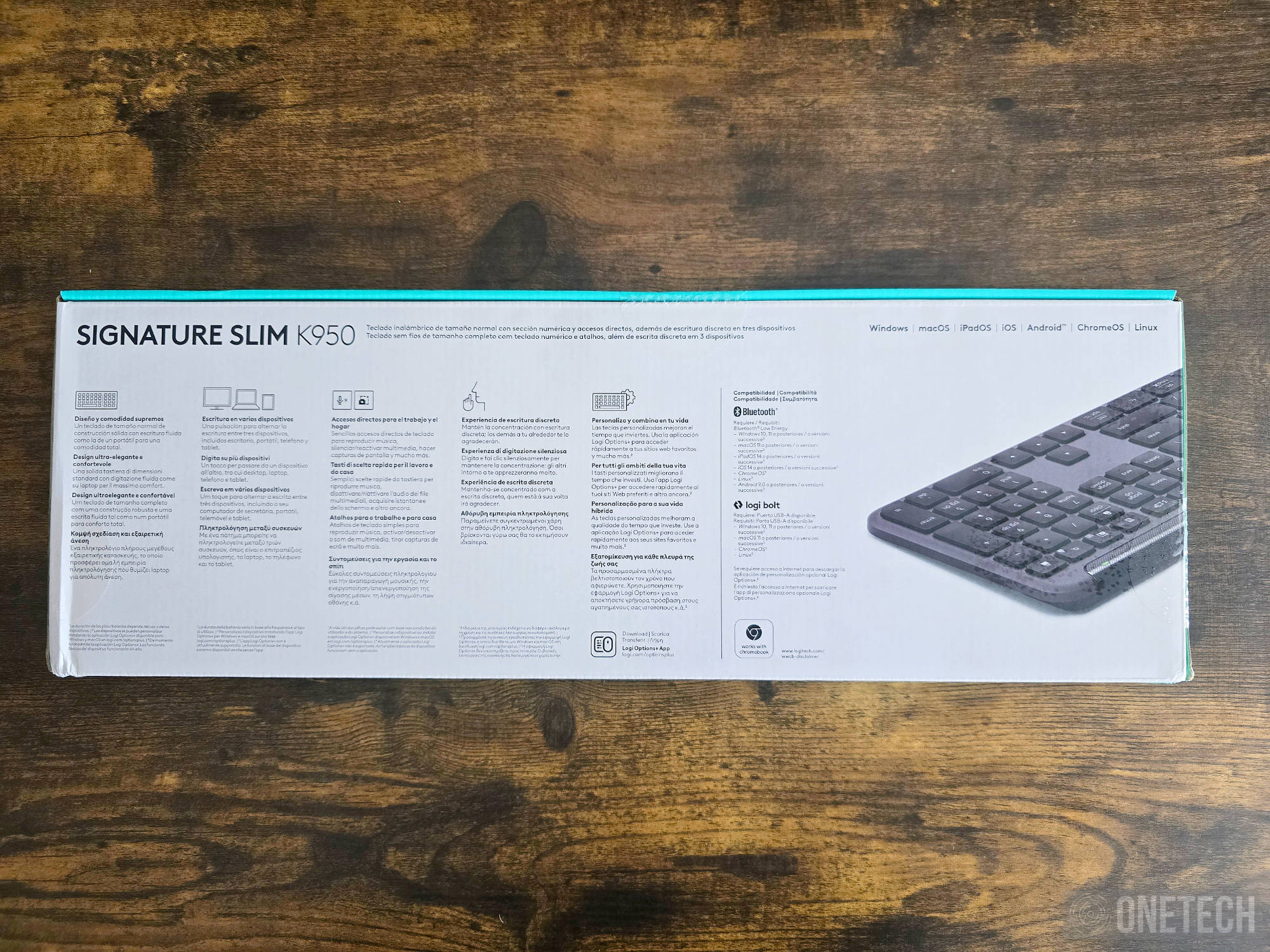 Logitech Signature Slim K950, análisis completo y opinión